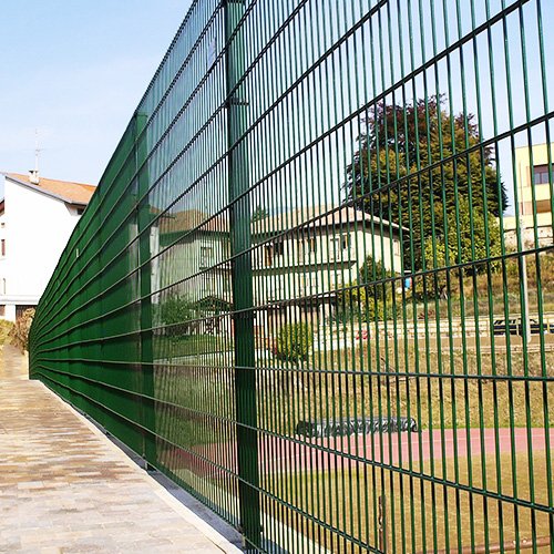 Double Horizontal Wire Fence Double Horizontal Wire Fence