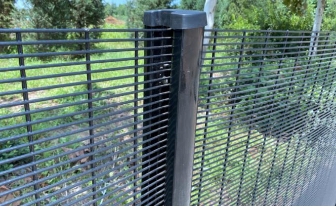 8 Feet Height 358 Fence Colorful Pvc Coated With I Type Post 0