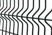 China Green Security 3D Welded Wire Mesh Fence Galvanized And Powder Painting for sale