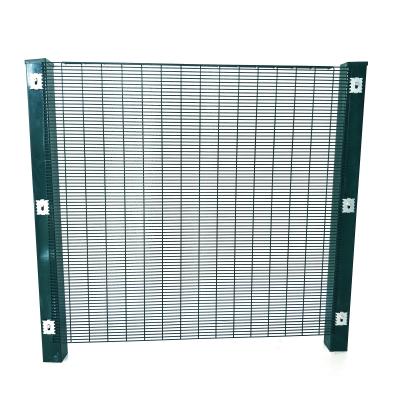 China High Security Clear View Clearvu Fence 358 Anti Climb Fence for Australia Market Clamp Bar 40 x 5mm M8 Cup Square for sale