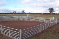 China Hot Dipped Galvanized Knotted Cattle Yard Panels For Sheep And Goat for sale