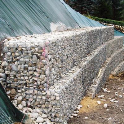 China Welded Galfan Gabion Baskets Retaining Walls 200x100x50 2x1x0.5m for sale