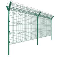 China 76.2x12.7mm Chain Link Security Fence Anti Climb For Perimeter for sale