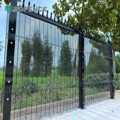 China 358 Wire Mesh Clearview Metal Steel Outdoor Clear Security Fence Panels Clear View for sale