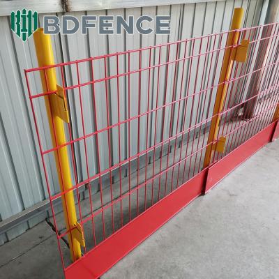 China Security Edge Protection Barrier Fall Protection Wire Mesh Fence Building for sale