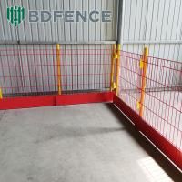 China High-Visibility 1.5m Length Edge Protection Barrier Polyester Powder Coating for sale