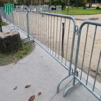 China Heavy Duty Galvanized Steel Barricades Concert Low Maintenance for sale