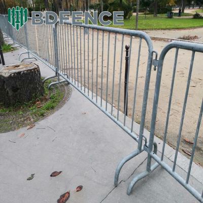 China Heavy Duty Galvanized Steel Barricades Concert Low Maintenance for sale