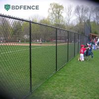 China Hot Dipped Galvanized Low Carbon Steel Wire Chain Link Fence for Farm Field for sale