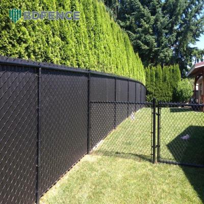 China Sloped Chain Link Fence for Hilly Areas for sale