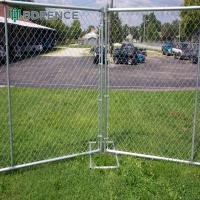 China 5ft Drive-Thru Plastic Coated Chain Link Fencing Order Station Integration for sale