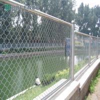 China 2.5mm-3.0mm PVC Coated Chain Link Fence Rolls China Factory 60 X 60mm Hole Wire Mesh Fence 5ftx25FT 1.8-6.0mm Thickness Diamond Wire Mesh Fence for sale