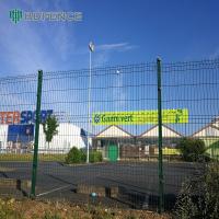 China Car Dealership V Mesh Security Fencing Crash-proof for sale