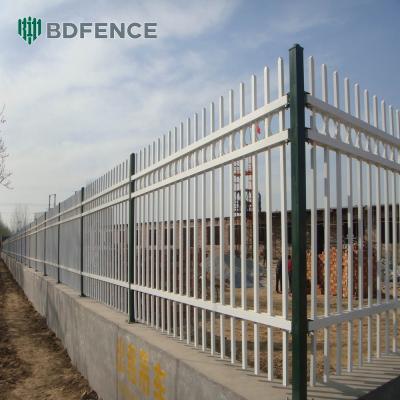 China Elegant Tubular Steel Fence Enhances Property Value for sale
