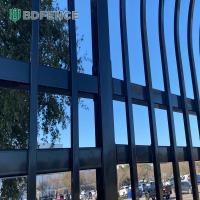 China Custom Tubular Steel Fence Modular Design for sale