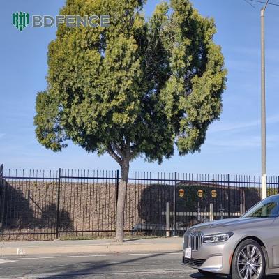 China Attractive Design Tubular Steel Fence Curb Appeal Booster for sale