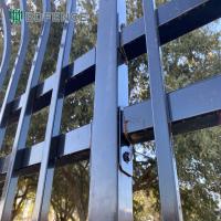 China Galvanized Finish Tubular Steel Fence Corrosion-Proof for sale