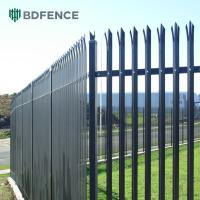 China Assembly Ready Tubular Steel Fence Parts Included Powder Coated for sale