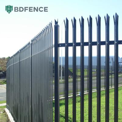China Assembly Ready Tubular Steel Fence Parts Included Powder Coated for sale