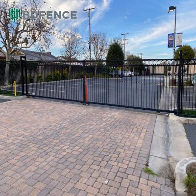 China Fire-Retardant Steel Tubular Picket Fence Safety Certified for sale