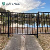 China Historic Style Tubular Steel Fence Vintage Charm for sale