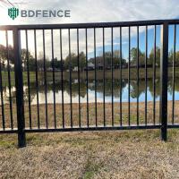 China Frost-Proof Metal Tubular Fencing Subzero Durability for sale
