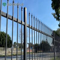 China Outdoor Heritage Tubular Steel Fence Period Accurate for sale