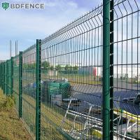 China Customize 4ft 5ft 6ft 7ft 8f Mesh 4mm Strong Welded 3D Fence Panel Welded Wire Mesh Fence for sale