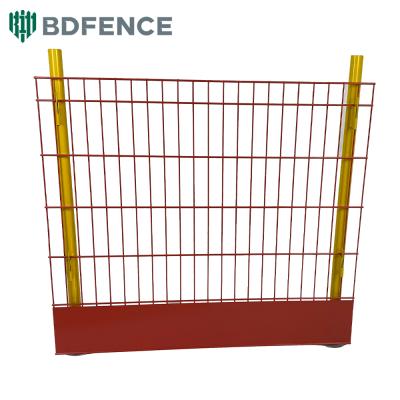 China High Quality Edge Fence Supplier Strong Outdoor Border Fence Construction Edge Protection Fence for Highway Works for sale