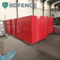 China Customized Australian Temporary Fence Panel Yard Fence Outdoor Construction Eco-Friendly Hot Dipped Galvanized Safety Fencing for sale