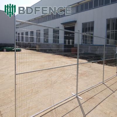 China Customized Australian Temporary Fence Panel Yard Fence Outdoor Construction Eco-Friendly Hot Dipped Galvanized Safety Fencing for sale