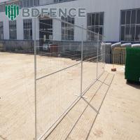 China Customized Australian Temporary Fence Panel Yard Fence Outdoor Construction Eco-Friendly Hot Dipped Galvanized Safety Fencing for sale