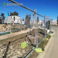 China Australia Outdoor Building Removable Temp Fence Panels Trellis Construction Site Temporary Fencing for sale