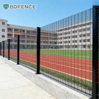 China Secure 358 Anti-Climb Anti-Cut Max Security Fence Gate System Featuring Wall Spike Barbed Wire Razor Wire Electric Fence Nature for sale