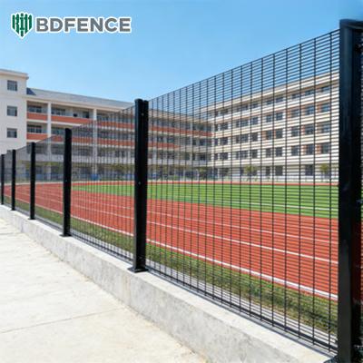 China Secure 358 Anti-Climb Anti-Cut Max Security Fence Gate System Featuring Wall Spike Barbed Wire Razor Wire Electric Fence Nature for sale
