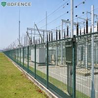 China Heavy-Duty Clear View Safety Anti Climb 358 Security Fence for Airport / Prison on Sale Welded Wire Mesh Fence for sale