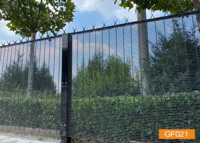 China Square Post Flat Bar Anti Climb Mesh Fence for Airport for sale