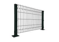 China Metal Frame Curvy Welded V Mesh Security Fencing for sale