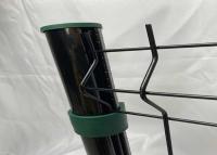 China 50*150mm Dutch Type Post PE Coated V Mesh Wire Fence for sale