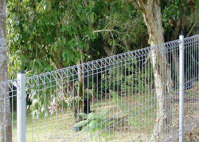China HGMT Triangle Bend BRC Roll Top Fence Panel For Protection for sale
