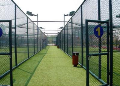 China Playground Quick Assembly Diamond Chain Link Fence for sale