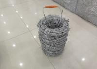 China Safety Fence 1.6mm Galvanized Barbed Wire Livestock Fence Panels for sale
