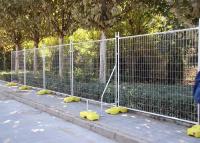 China 2.1M *2.4m Australia Retractable Temporary Fence Square Hole for sale