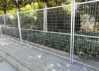 China Hot Sale 6x10 Construction Event Canada Temporary Fence Panels With Orange Color for sale