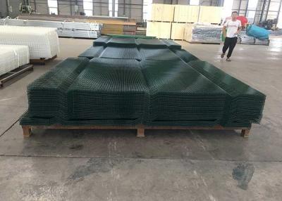 China Security Perimeter Fencing with 76*25mm Opening Size and Powder Coated Surface Treatment Anti-Climb Design for sale