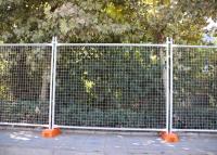 China Easy Relocate 65*150mm Temp Construction Fence for sale