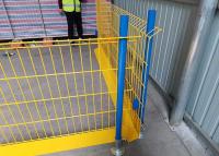 China Temporary Construction Site Edge Protection Barrier Fence Waterproof Steel Wire Edge Protection Fence for sale
