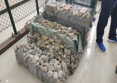 China Corrosion Resistant Zinc Coated Woven W1m Gabion Fence System for sale