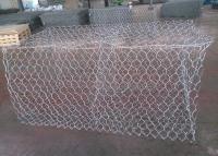 China Zinc Coated 60*80mm Welded Gabion Box For River Control for sale