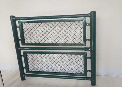 China Flexible PVC Coated Chain Link Fence For Temporary Isolation for sale